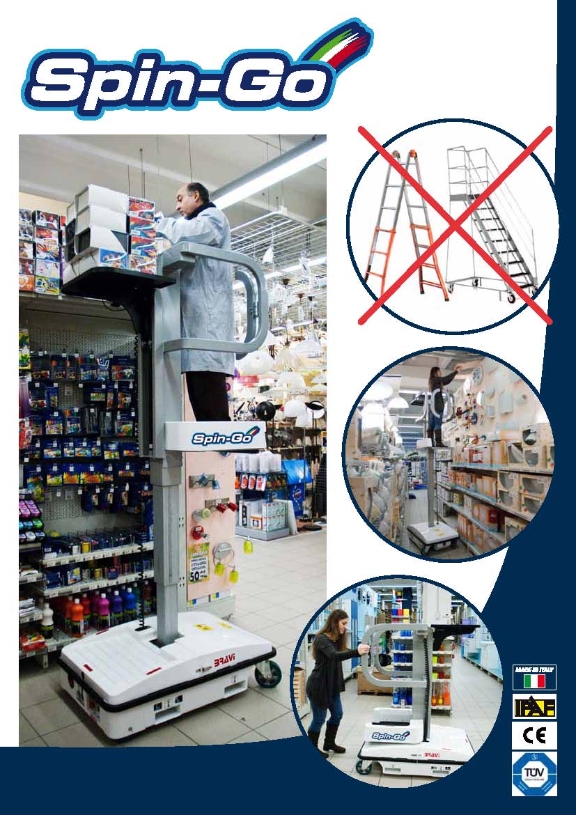 Plataforma Semi-eléctrica Spin-Go